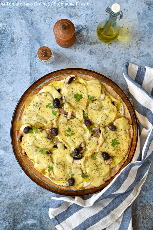 Pizza raclette | Un Pas Plus Vert