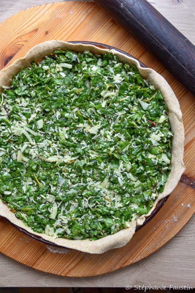 Tourte de blettes niçoise salée | Un Pas Plus Vert