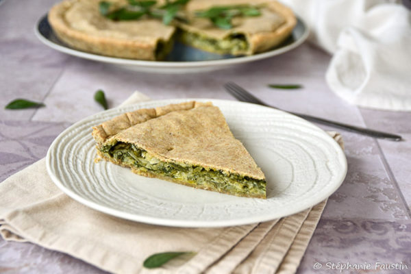 Tourte de blettes niçoise salée | Un Pas Plus Vert