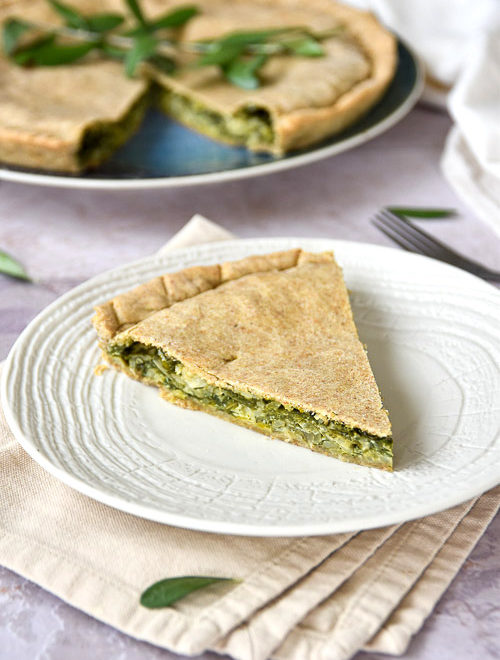Tourte de blettes niçoise salée | Un Pas Plus Vert